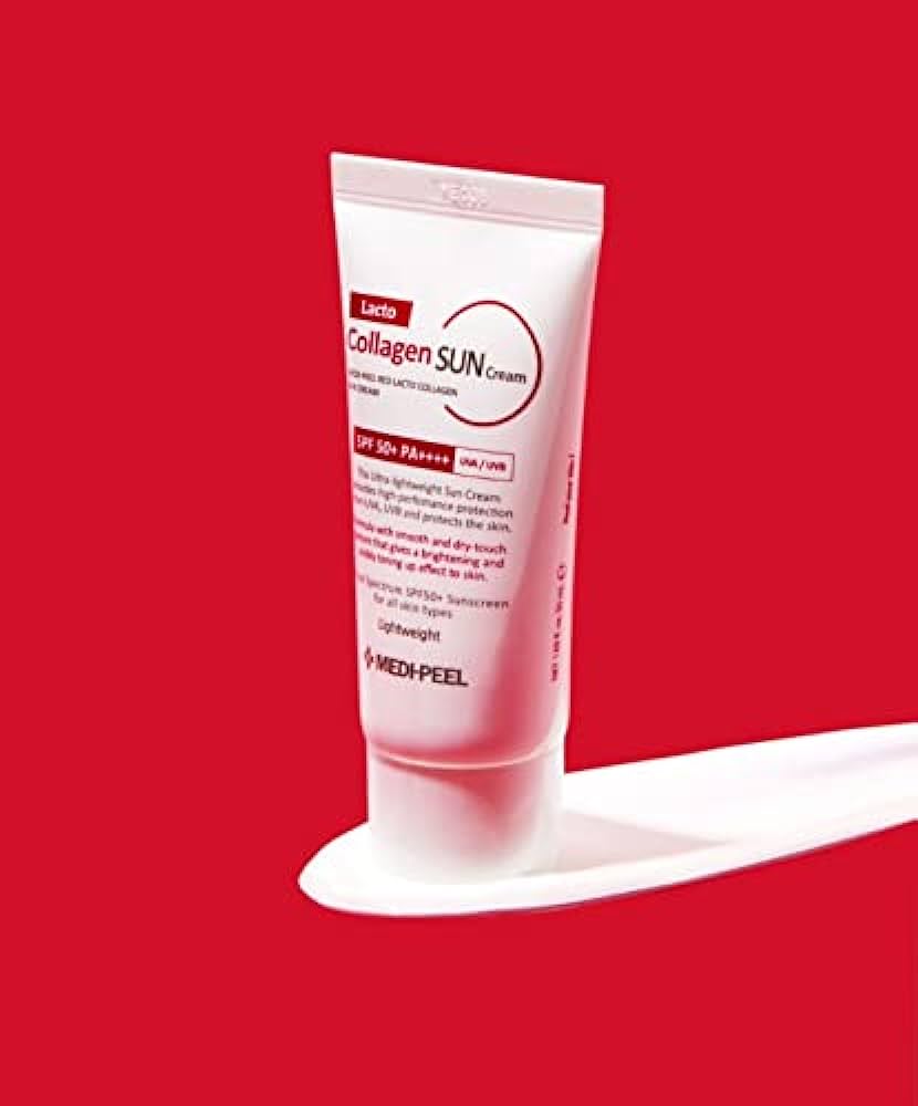 MEDI-PEEL Red Lacto Collagen Sun Cream SPF50 + PA ++++ | Skindustry